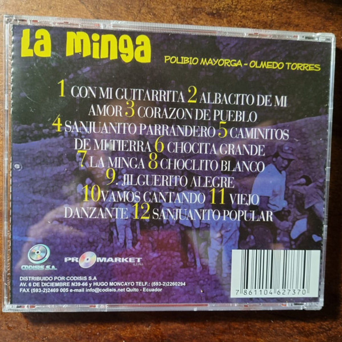 (DEMO) La Minga | Polibio Mayorga & Olmedo Torres | Musicoteca Ecuador