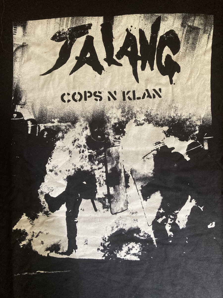 Jalang Cops N Klan / White on Black | Jalang