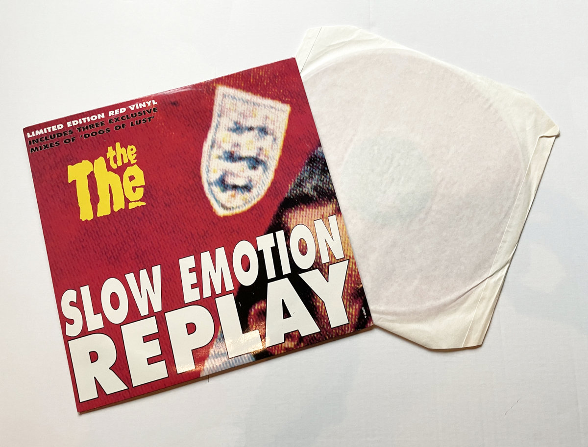 'Slow Emotion Replay' 12" Red Promo Vinyl | THE THE
