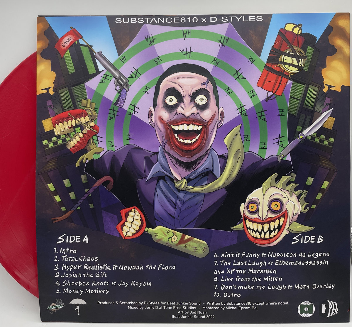 He Who Laughs Last | Substance810 & D-Styles | Perpetual Stew Goods