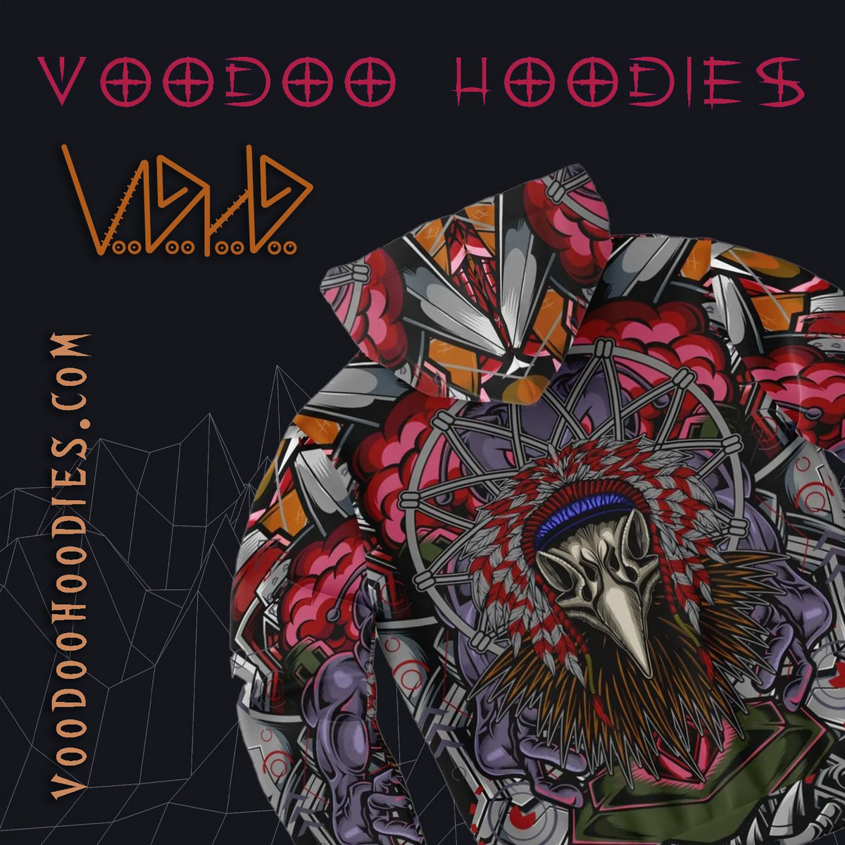 VooDoo Subliminal Hoodies (Collection Winter 2023) | Voodoo Hoodoo Records