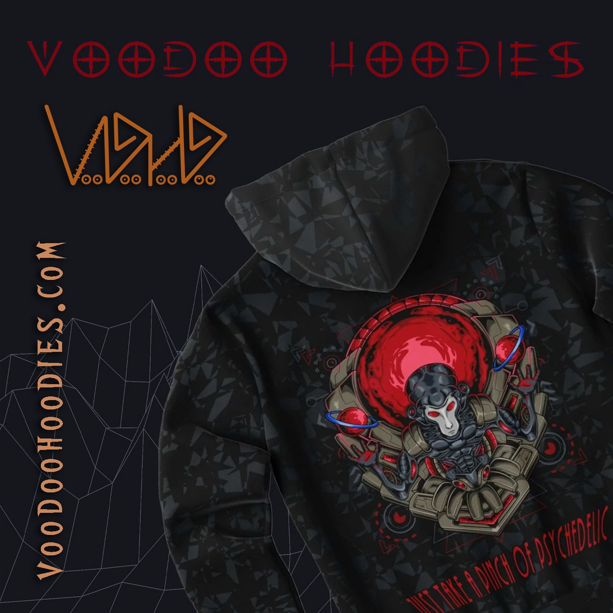 VooDoo Subliminal Hoodies (Collection Winter 2023) | Voodoo Hoodoo Records