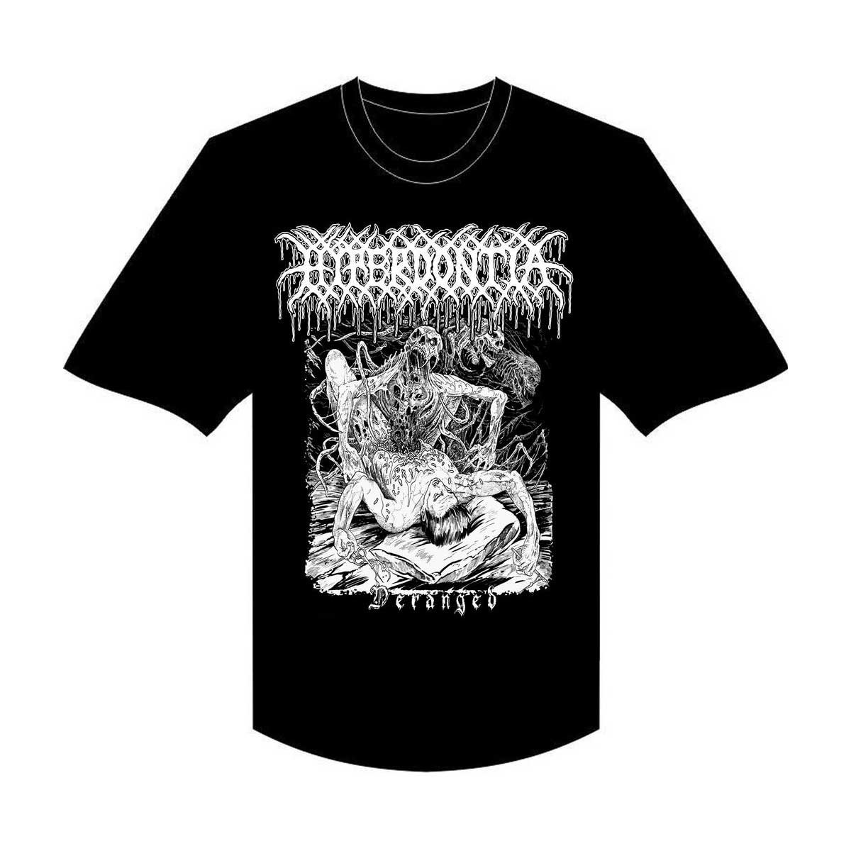 Hyperdontia - Deranged t-shirt | Me Saco Un Ojo Records