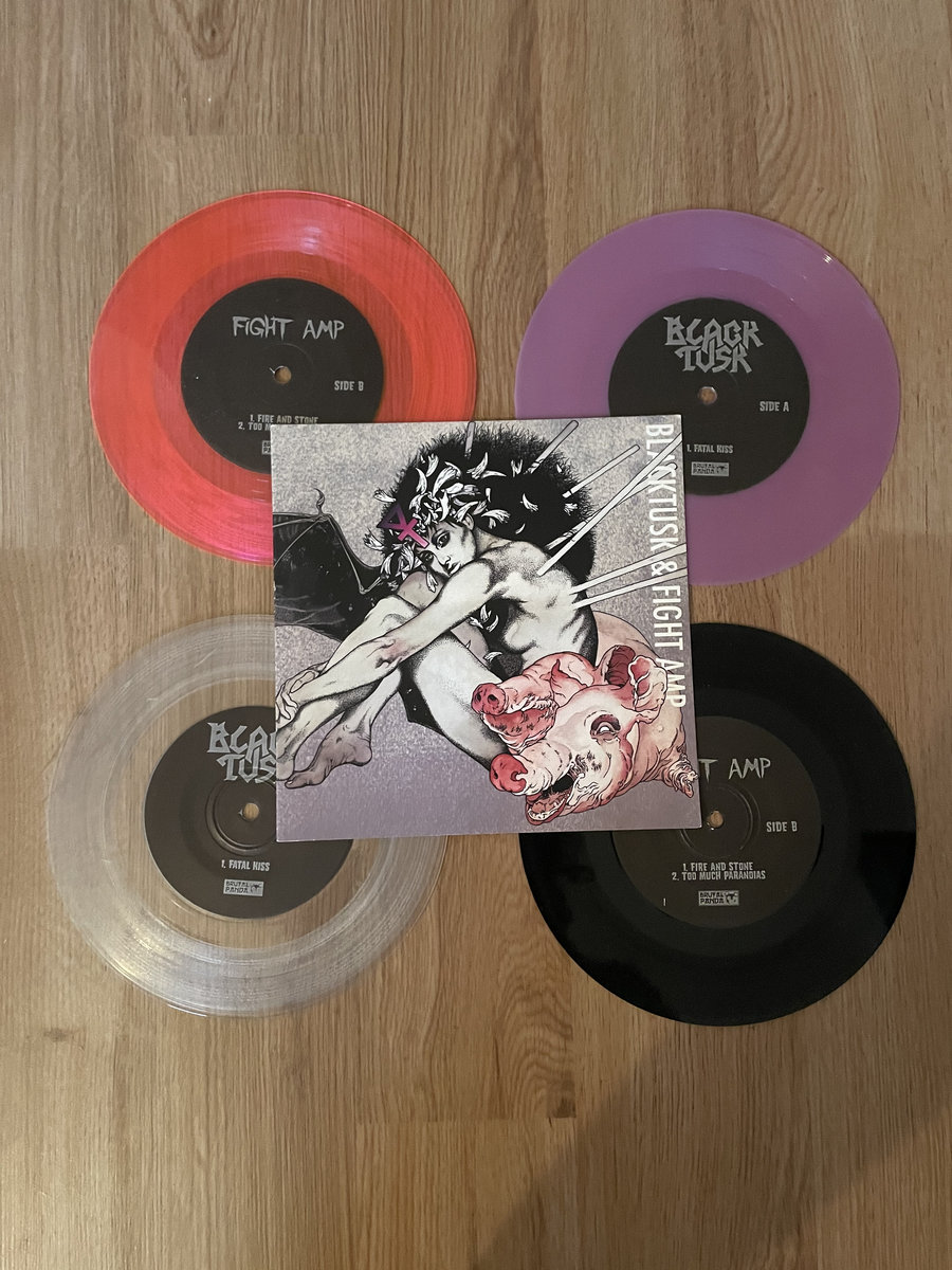 Black Tusk / Fight Amp Split 7" | Black Tusk