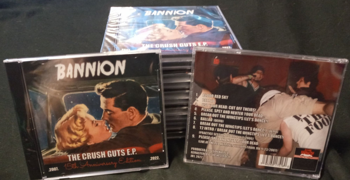 The Crush Guts E.P.: 15th Anniversary Edition (2022) | Bannion | JHP Media