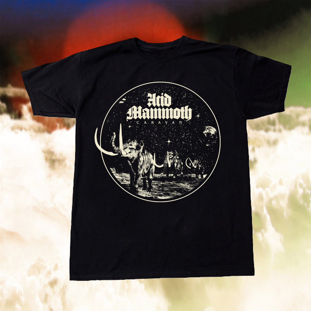 'Caravan' T-Shirt | Acid Mammoth