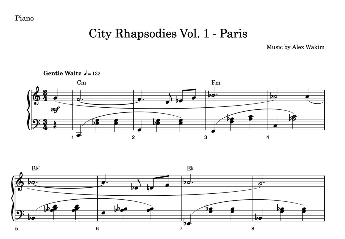 City Rhapsodies, Vol. 1 | Alex Wakim, Yara Zgheib | Alex Wakim