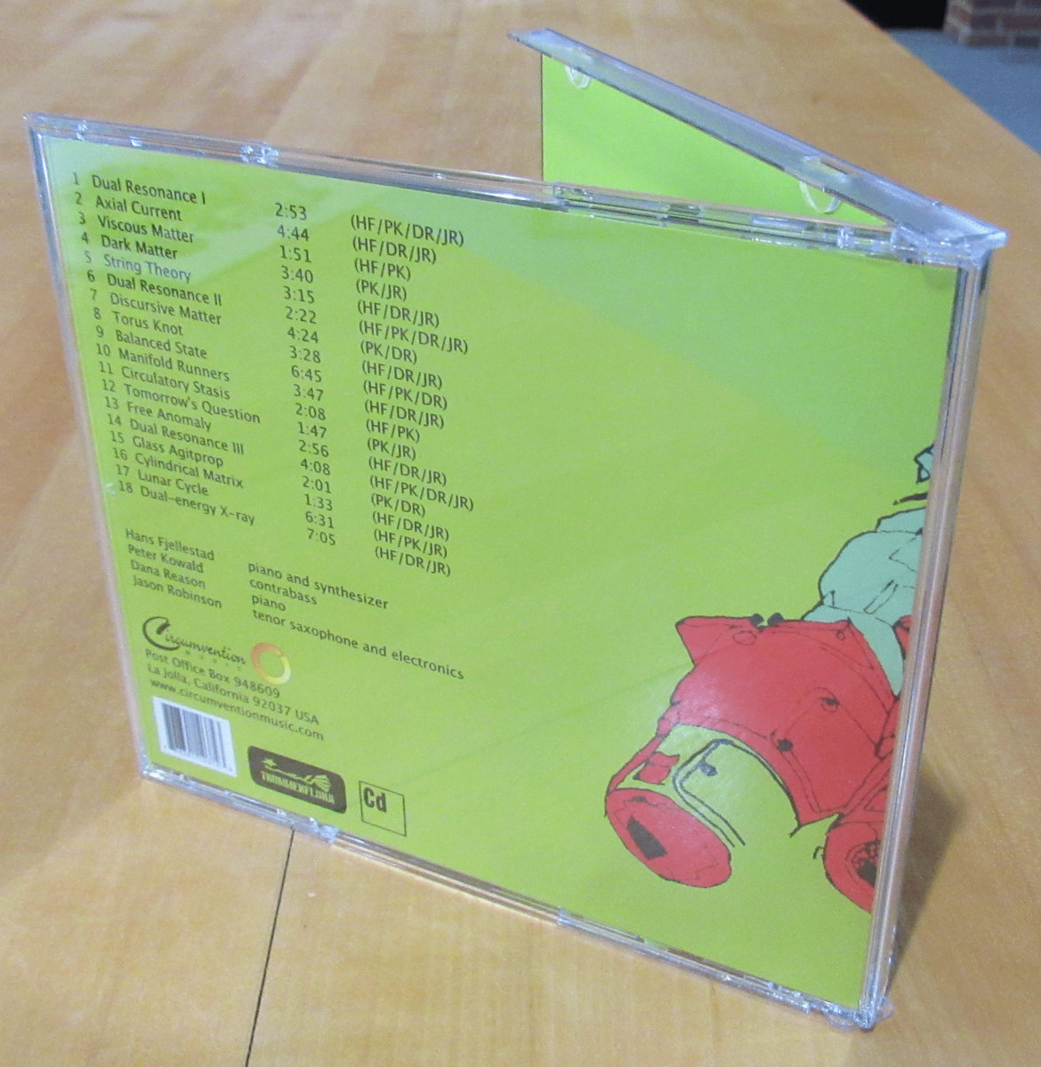 Dual Resonance | Hans Fjellestad / Peter Kowald / Dana Reason / Jason ...