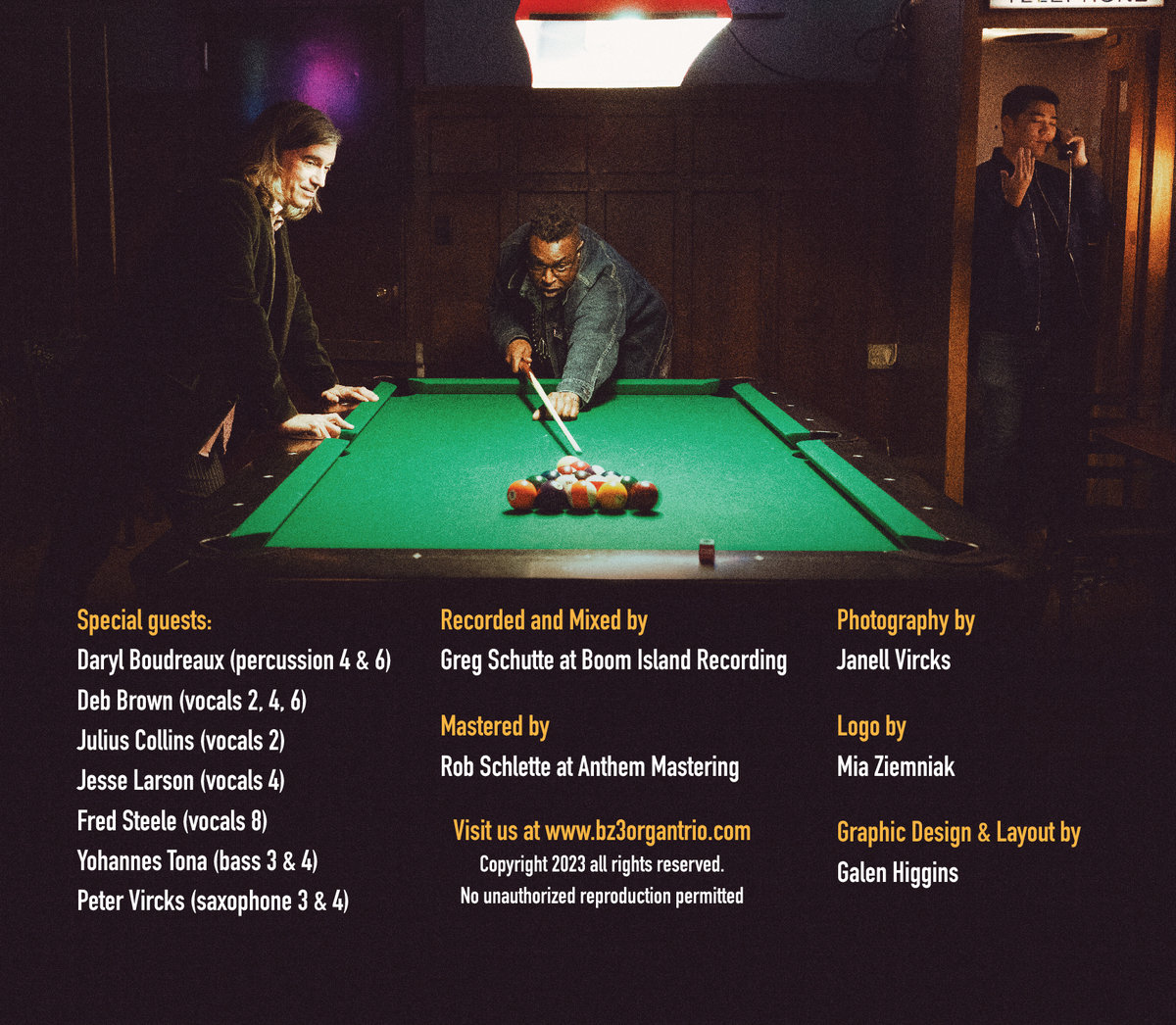 BZ3 Organ Trio | BZ3 Organ Trio