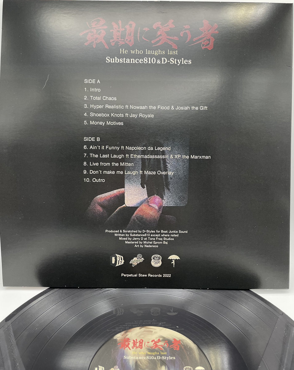 He Who Laughs Last | Substance810 & D-Styles | Perpetual Stew Goods