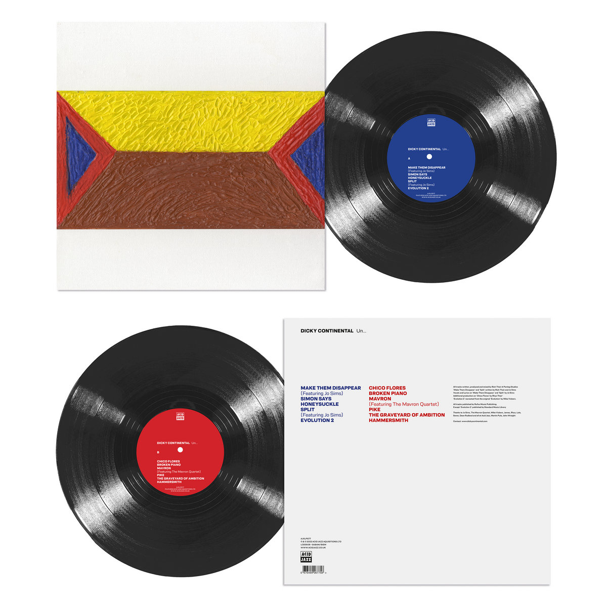 Make Them Disappear (feat. Jo Sims) | Dicky Continental | Acid Jazz Records