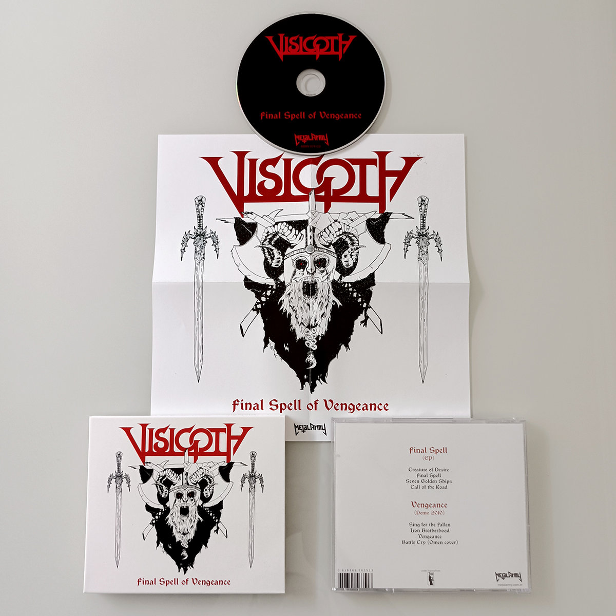 Visigoth - Final Spell of Vengeance Slipcase CD (Brazilian import ...