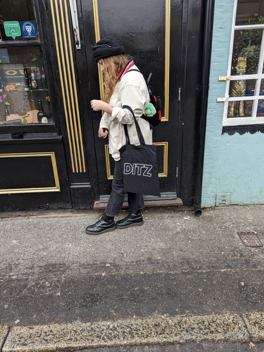 DITZ Basics Tote Bag (black/white) | DITZ