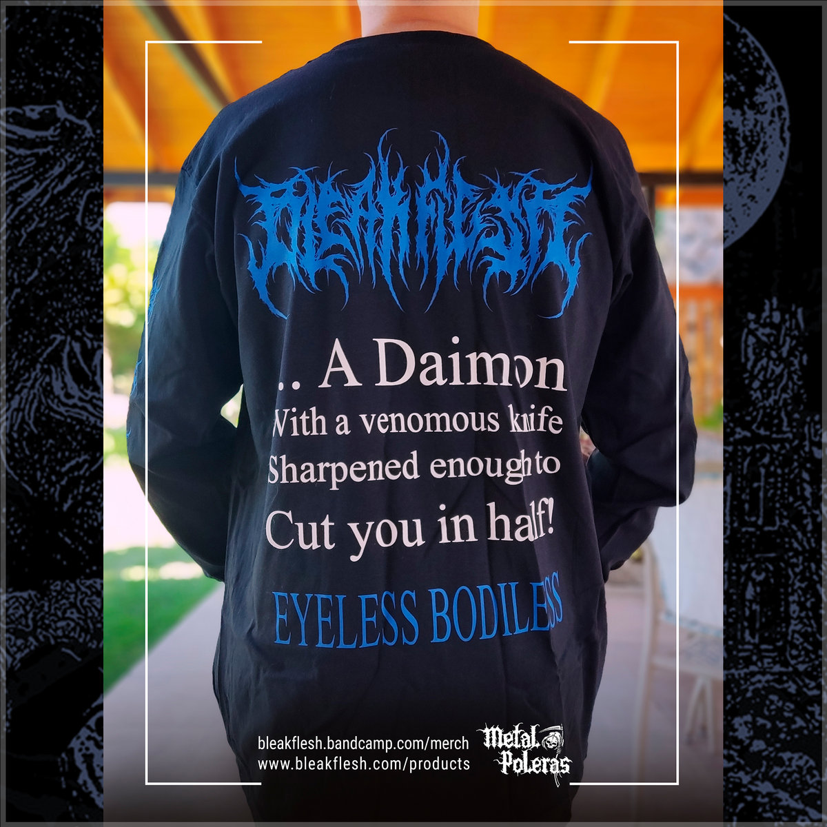 *ORDER* EYELESS BODILESS LONG SLEEVE | Bleak Flesh