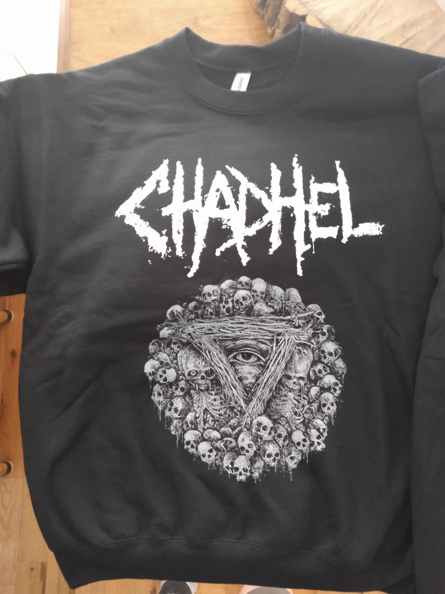 Grindcore 418 Crew Neck Black | Chadhel