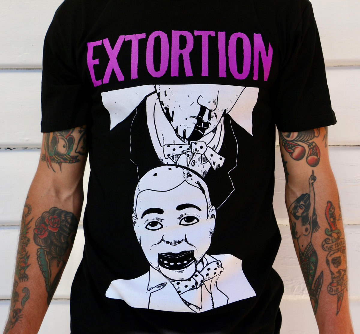 Ventriloquist - T Shirt - Black | Extortion