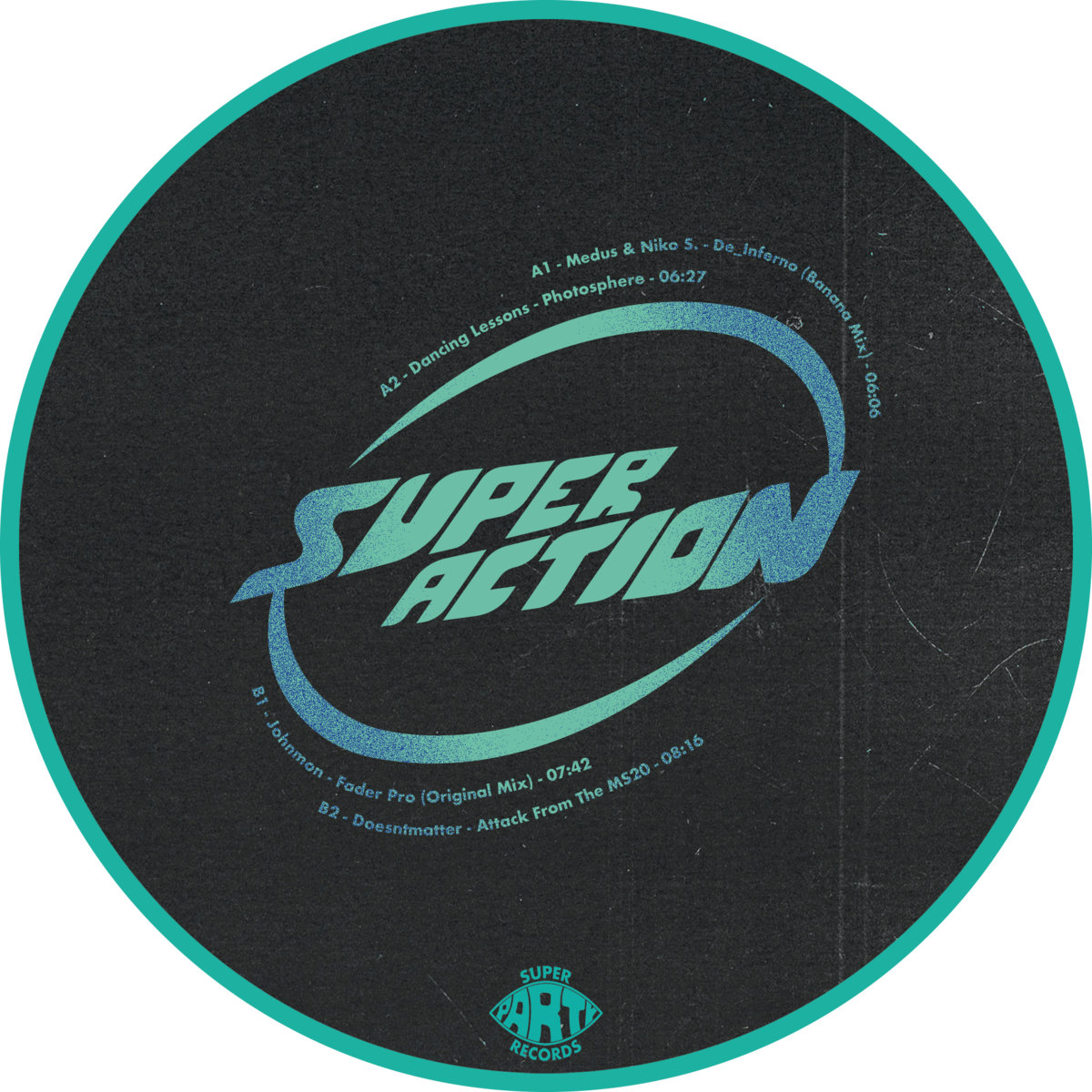 Super Action EP | Various Artits | Super Party Records