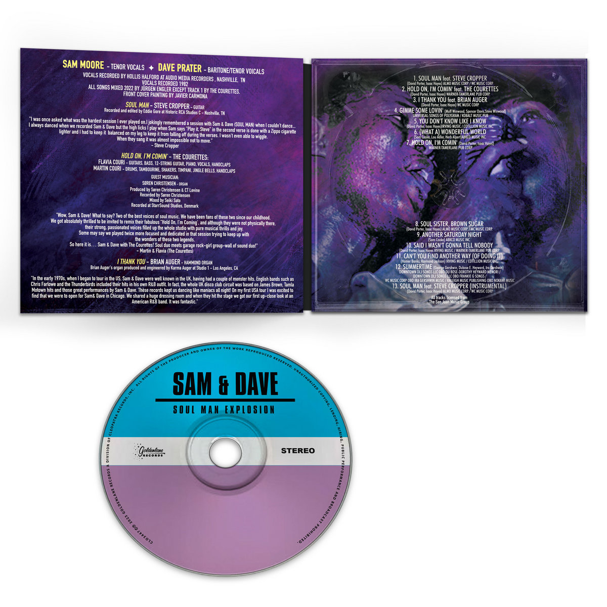 Soul Man feat Steve Cropper (Re-Recorded) | Sam & Dave | Cleopatra Records