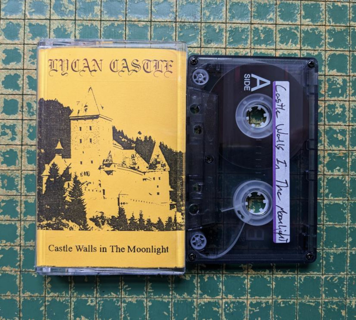 Castle Walls In The Moonlight | Lycan Castle