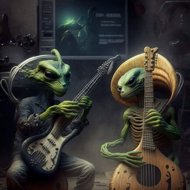 Planets With Life | Two Aliens