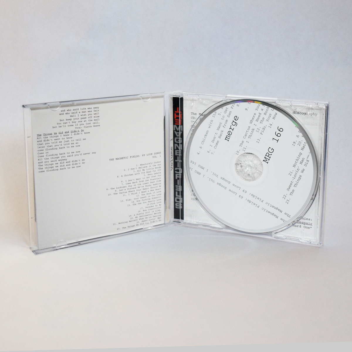 69 Love Songs Volume 1 CD The Magnetic Fields