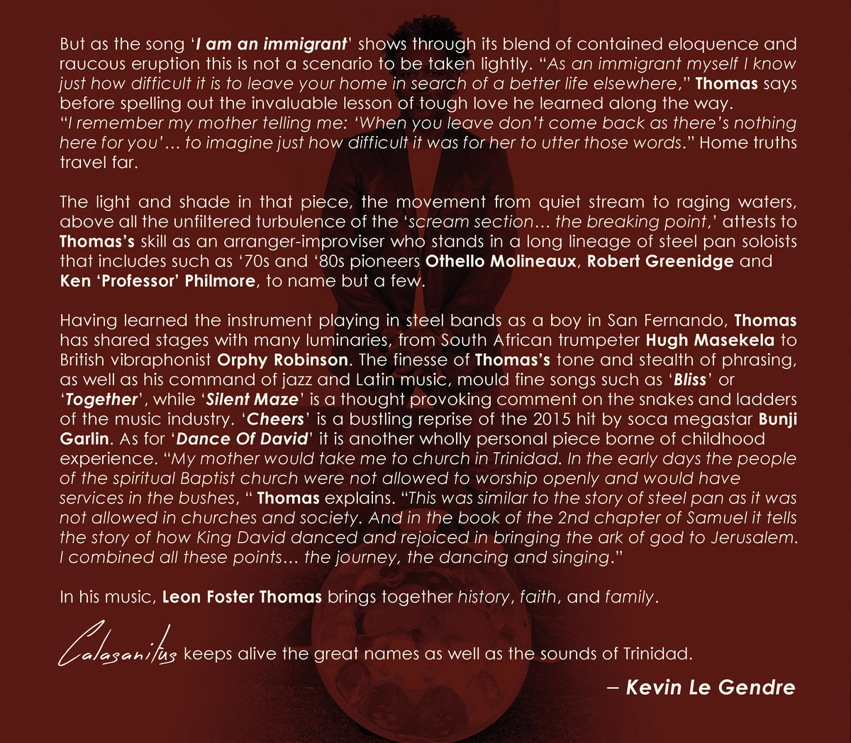 Calasanitus | Leon Foster Thomas