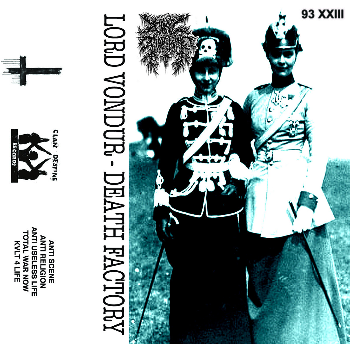 LORD VONDUR - DEATH FACTORY CS | Clan Destine Records