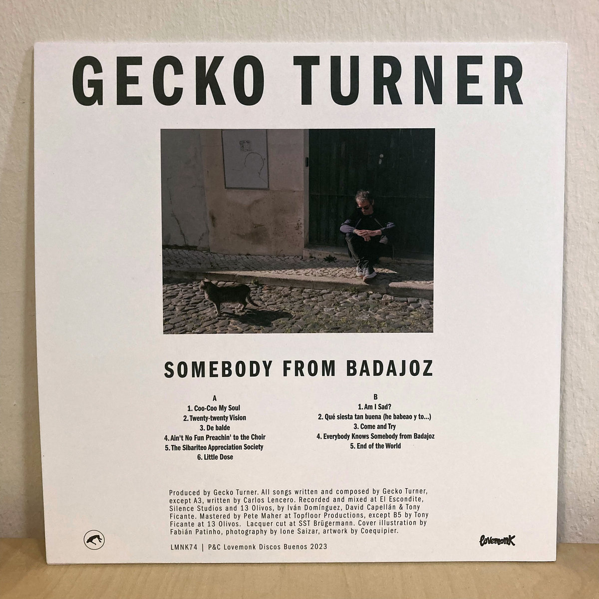 Somebody from Badajoz | Gecko Turner