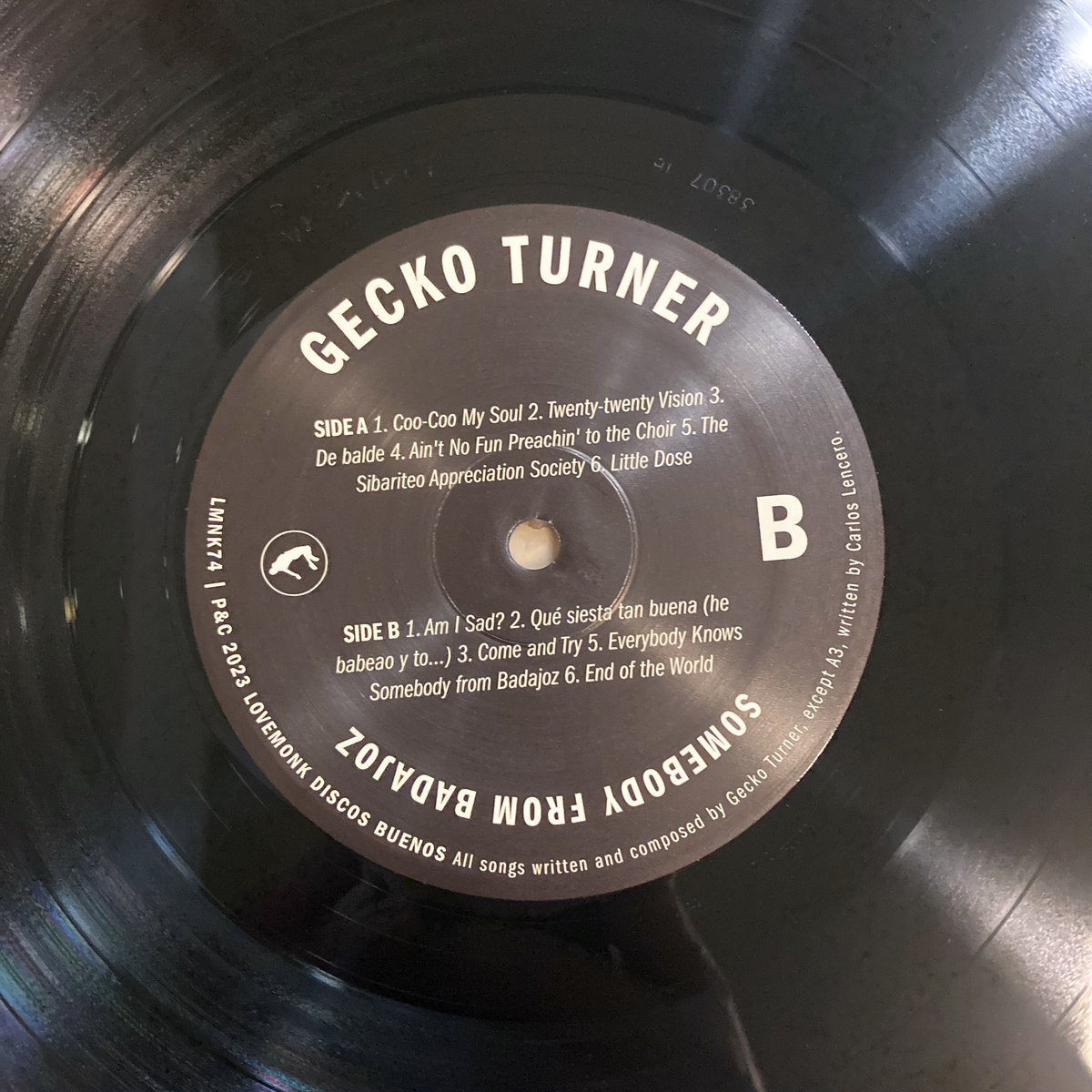 Somebody from Badajoz | Gecko Turner