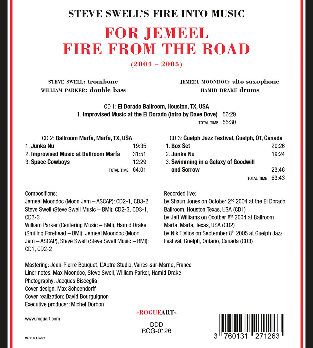 FOR JEMEEL - FIRE FROM THE ROAD | STEVE SWELL'S FIRE INTO MUSIC (STEVE ...