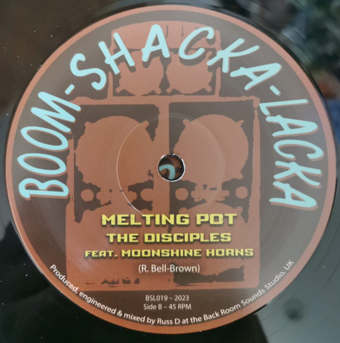 BOOM-SHACKA-LACKA 12″ VINYL RECORD “CHANTDOWN / MELTING POT” | DICIPLES ...