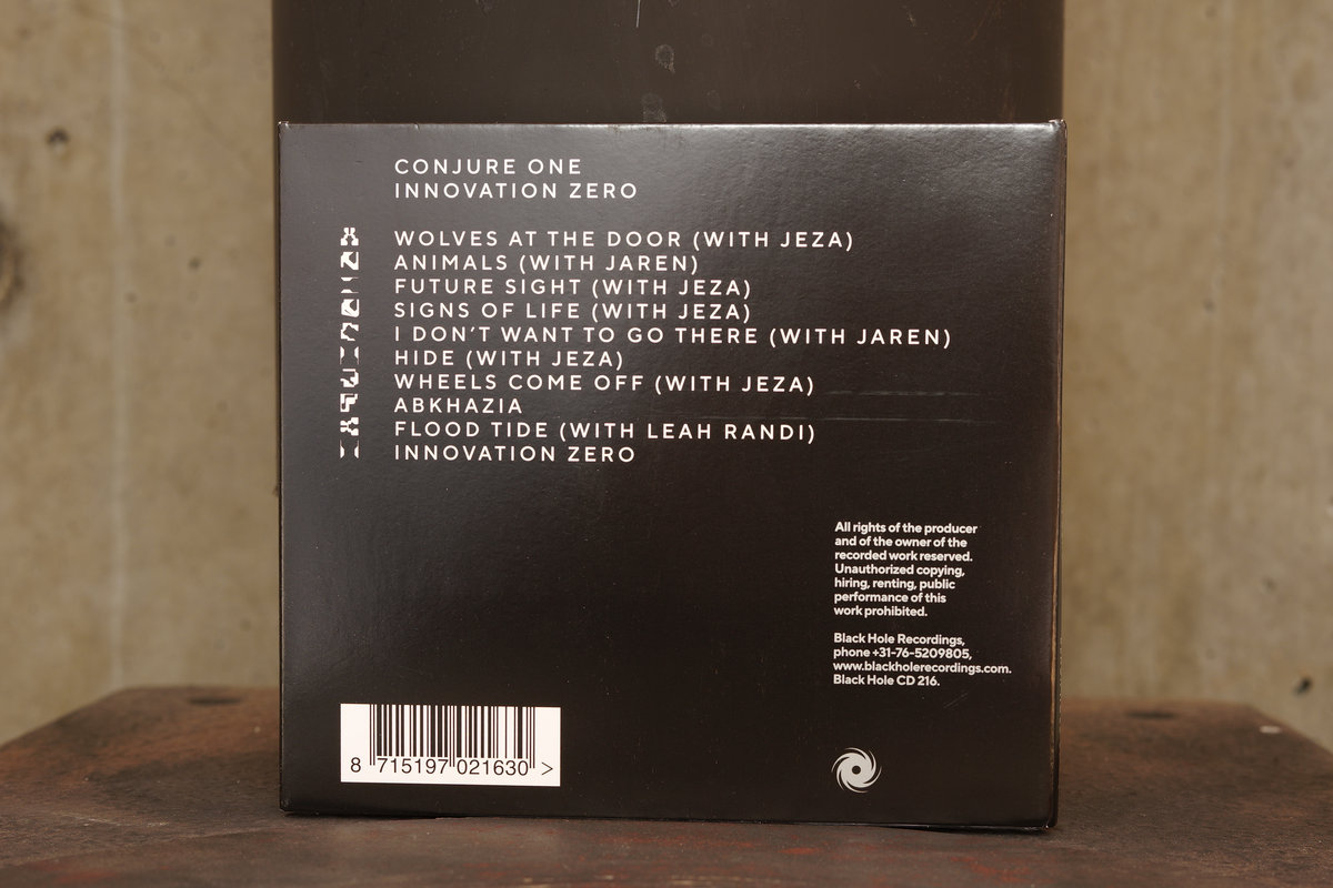 Signed gatefold CD of Conjure One "Innovation Zero" | Rhys Fulber