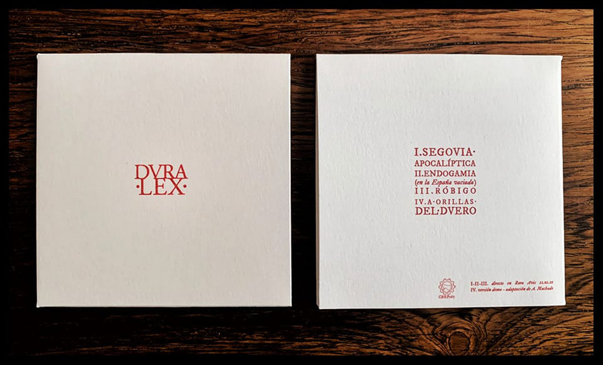 DVRA·LEX· (CREP167) | DVRA·LEX· | contubernio records