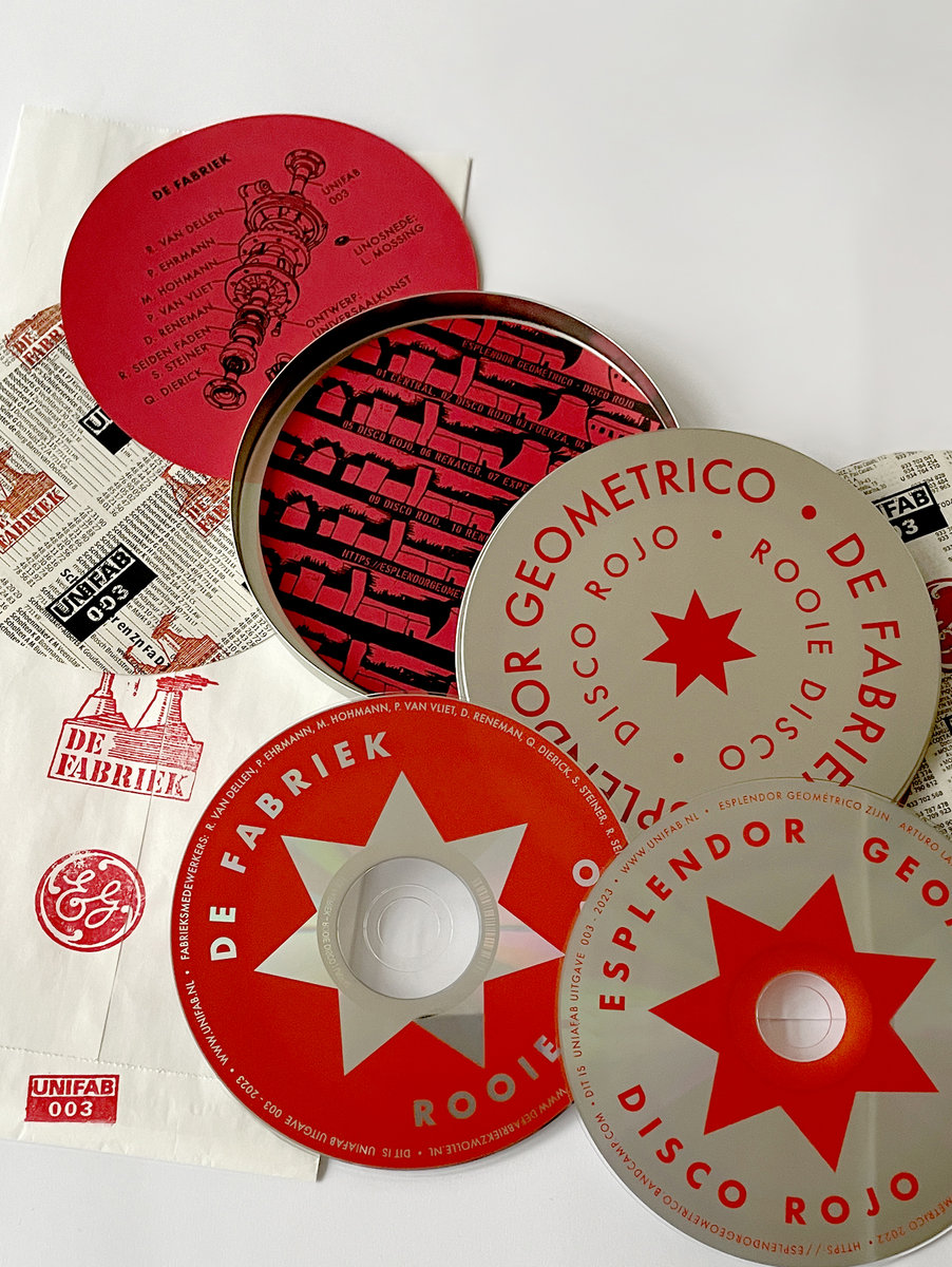 Rooie Disco - Disco Rojo | De Fabriek en Esplendor Geométrico ...