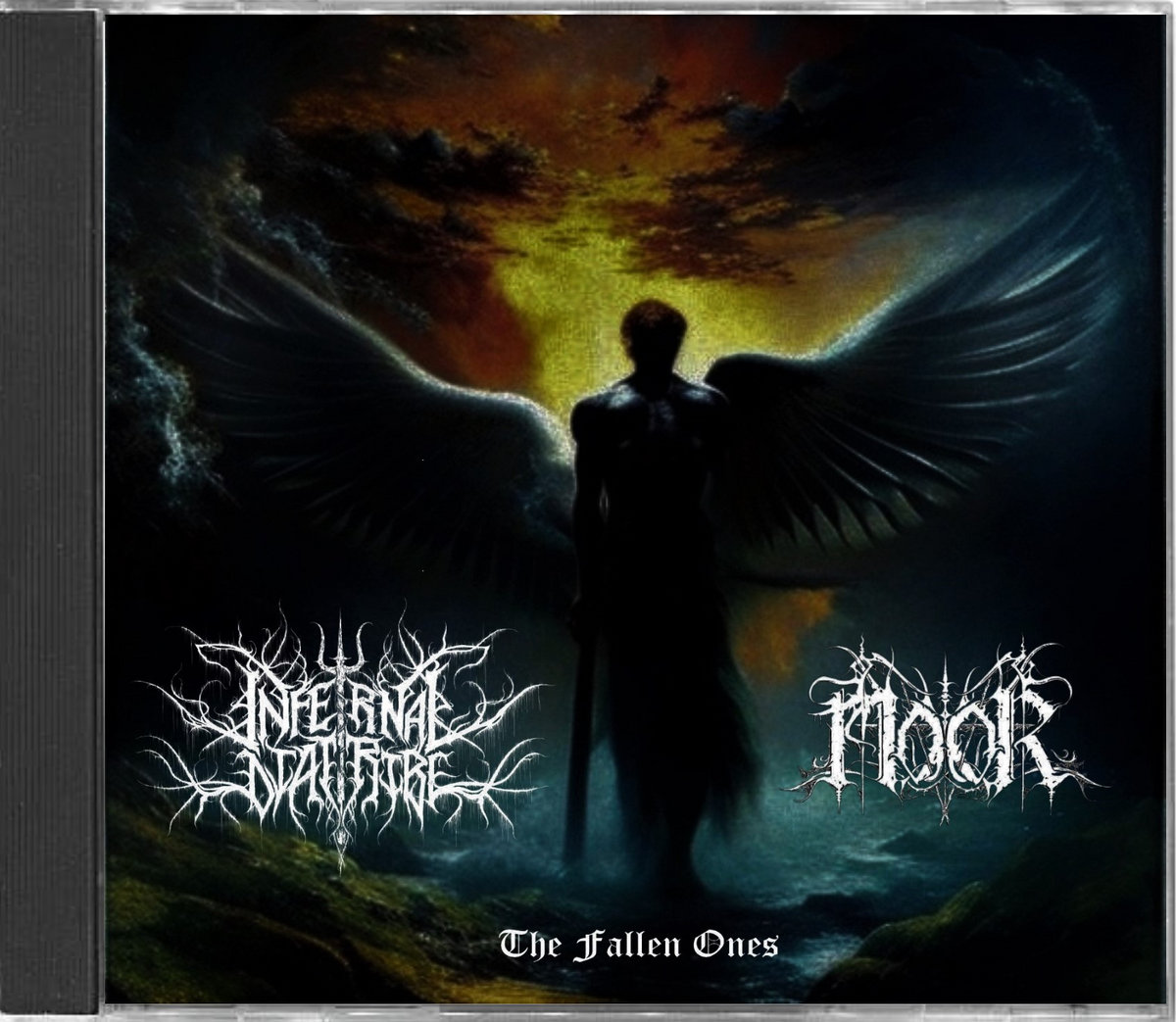 INFERNAL DIATRIBE (INDIA) / MOOR (NORWAY) - THE FALLEN ONES SPLIT ...