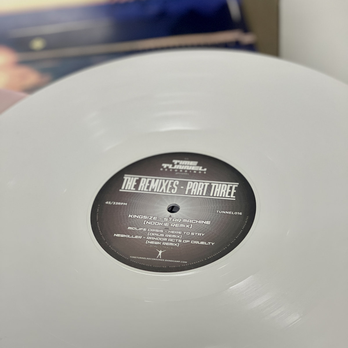 Kingsize - Star Machine (Nookie Remix) 12" White Vinyl (SIGNED) | Nookie