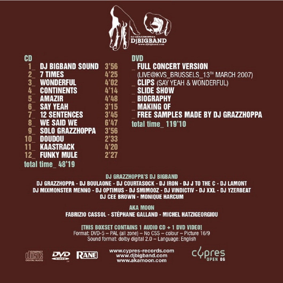 DJ Grazzhoppa's DJ BIGBAND + AKA MOON | Aka Moon