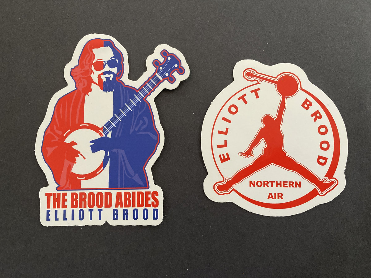 Elliott BROOD "Banjo Series" Sticker set | Elliott BROOD