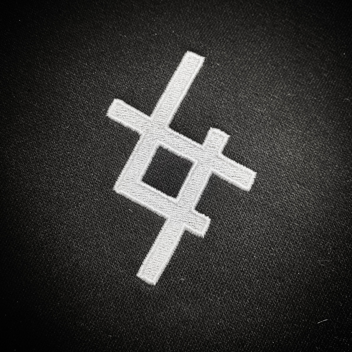 Black Embroidered Hoodie + "Liminal Rain" digital download | Subseconds