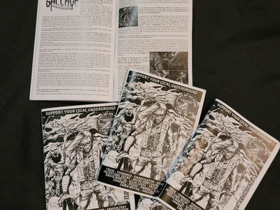 MAGAZINE Crypt of Dr. Gore w/ Saccage interview (30 pages) | Saccage