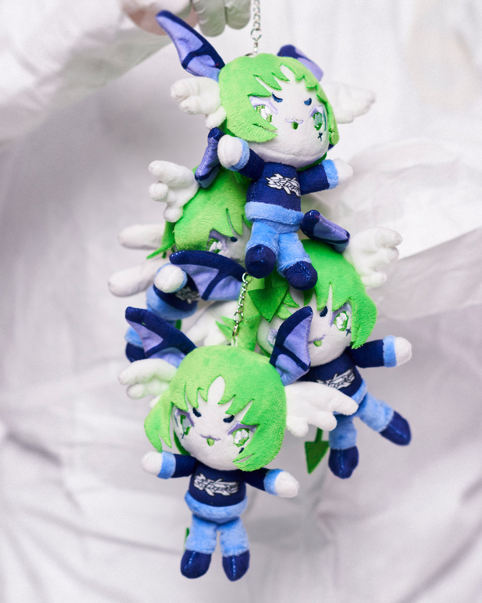 Cel Genesis Branded Mascot Gabber Angel Plushie | Cel Genesis