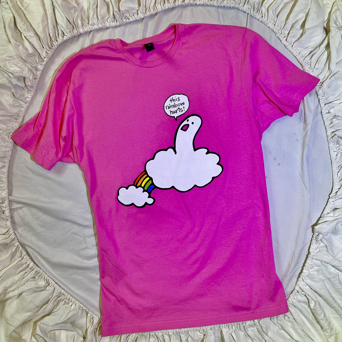 Painbow T-Shirt - Pink | Seth Faergolzia's Multibird