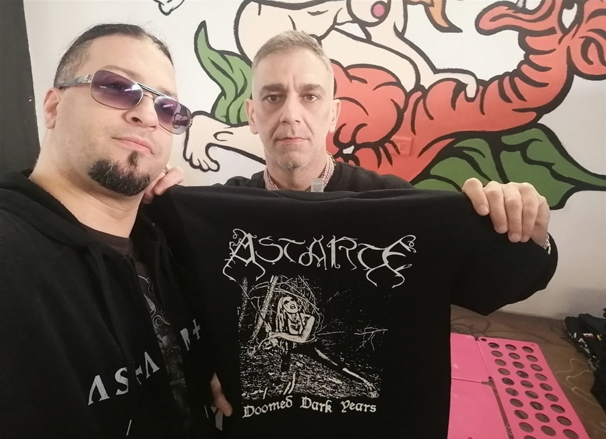 Astarte DOOMED DARK YEARS T SHIRT NEW | ASTARTE (Official)