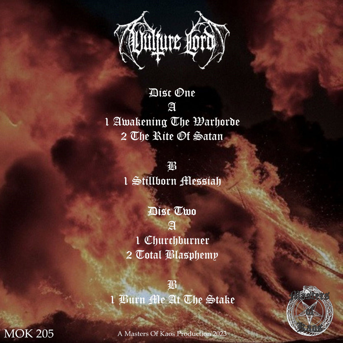 VULTURE LORD (NORWAY) - TOTAL BLASPHEMIC DESECRATION COLLECTOR'S ...