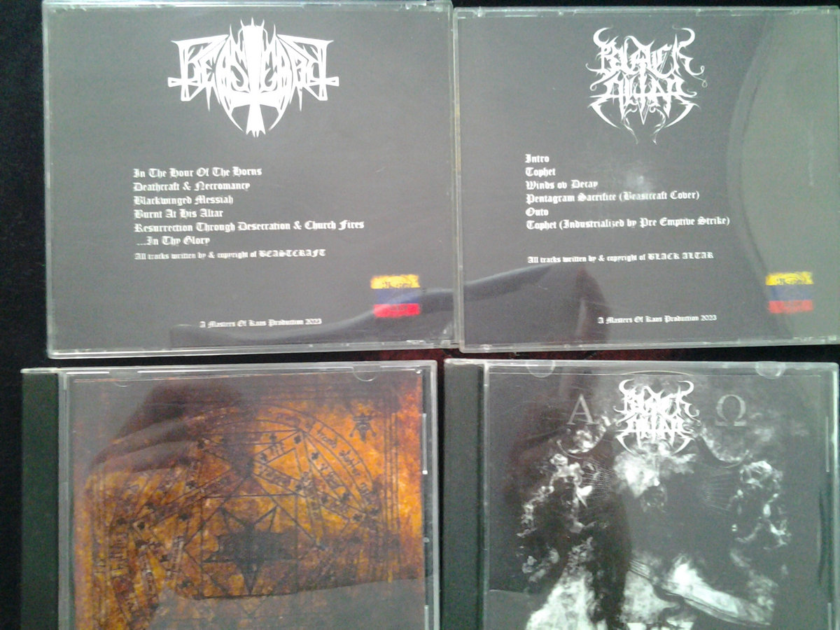 BEASTCRAFT (NORWAY) / BLACK ALTAR (POLAND) - OCCULT CEREMONIAL RITES ...