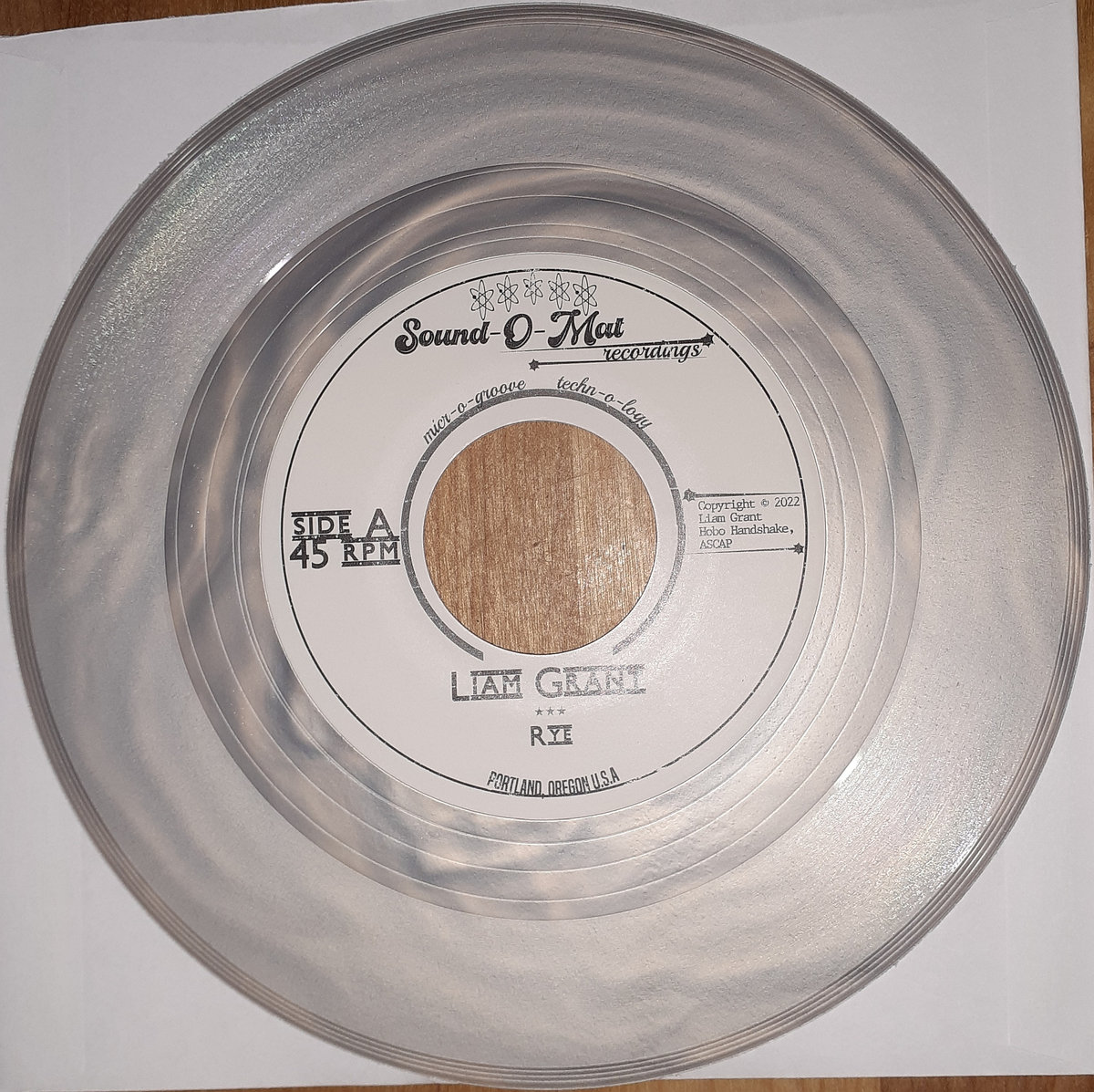 Liam Grant / Mike Gangloff - Rye / Moon Home 7" | Liam Grant / Mike ...