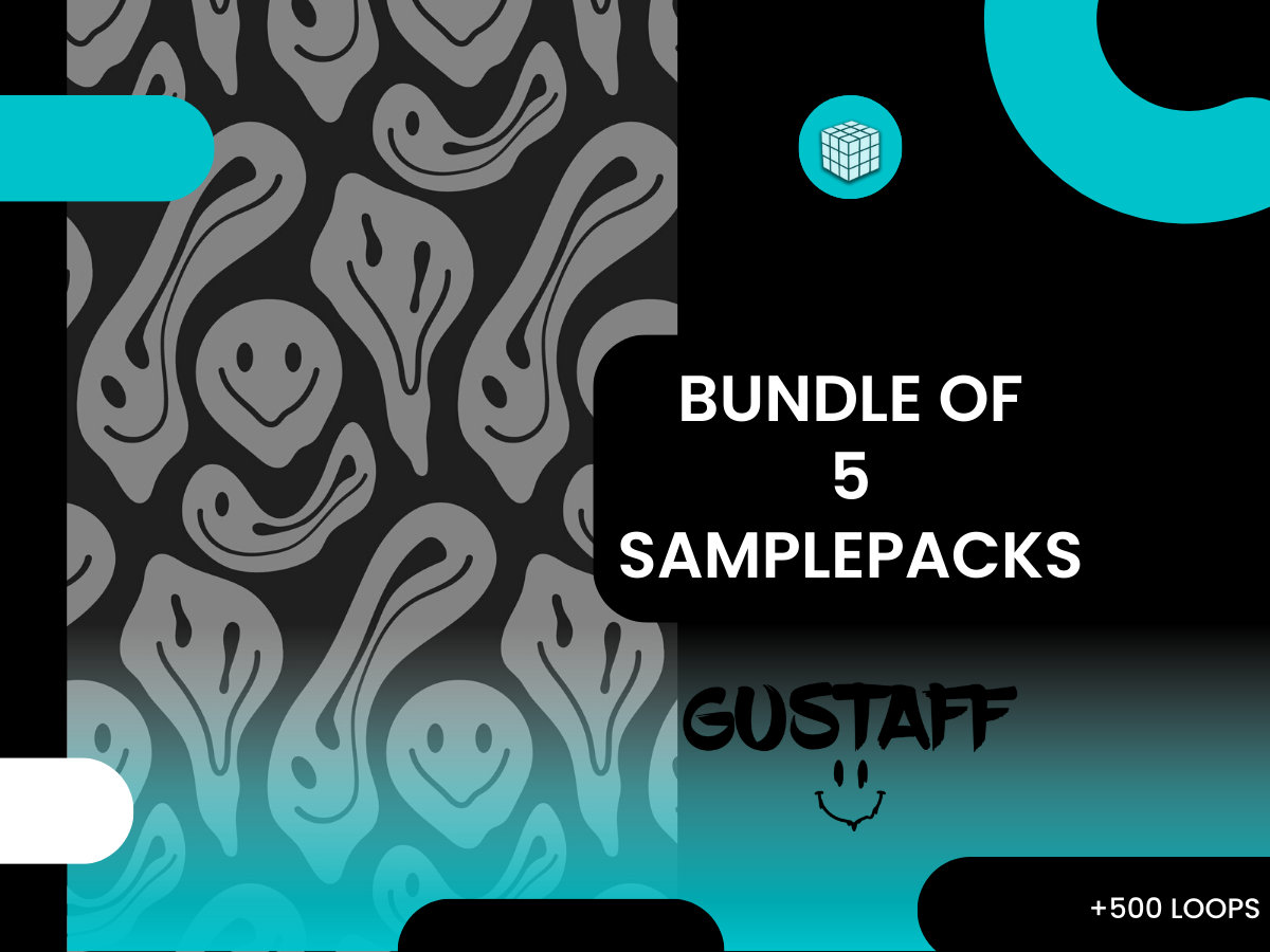 BUNDLE OF 5 SAMPLEPACKS (Incl. + 500 Loops) | GUSTAFF