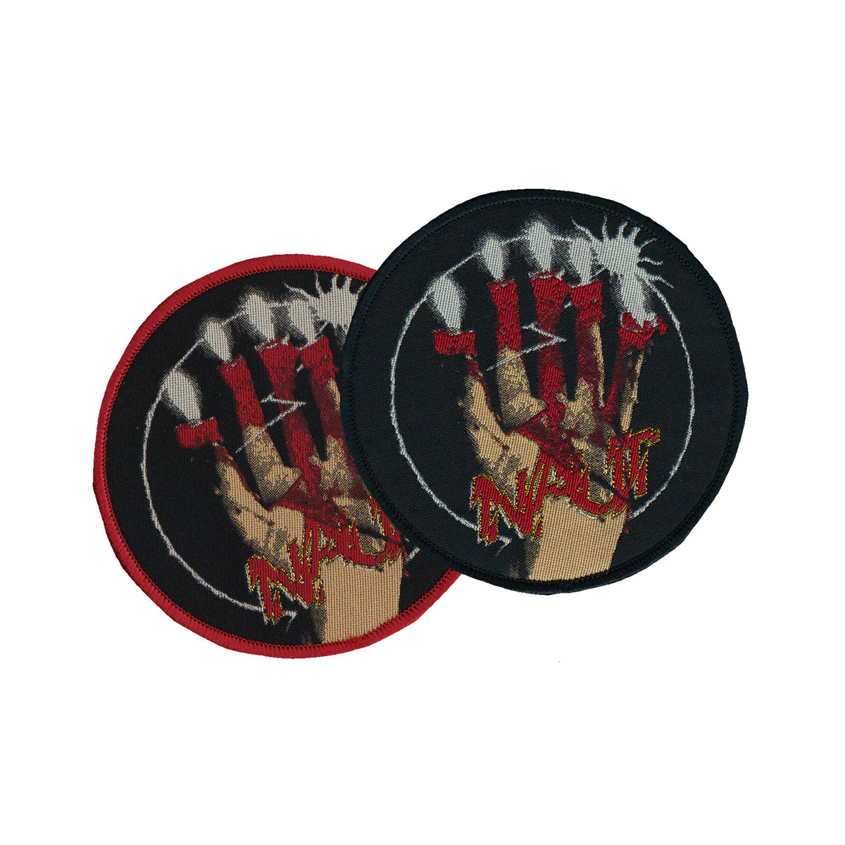 'Hand in Hand' embroidered patch by Woven Hoof | NAUT