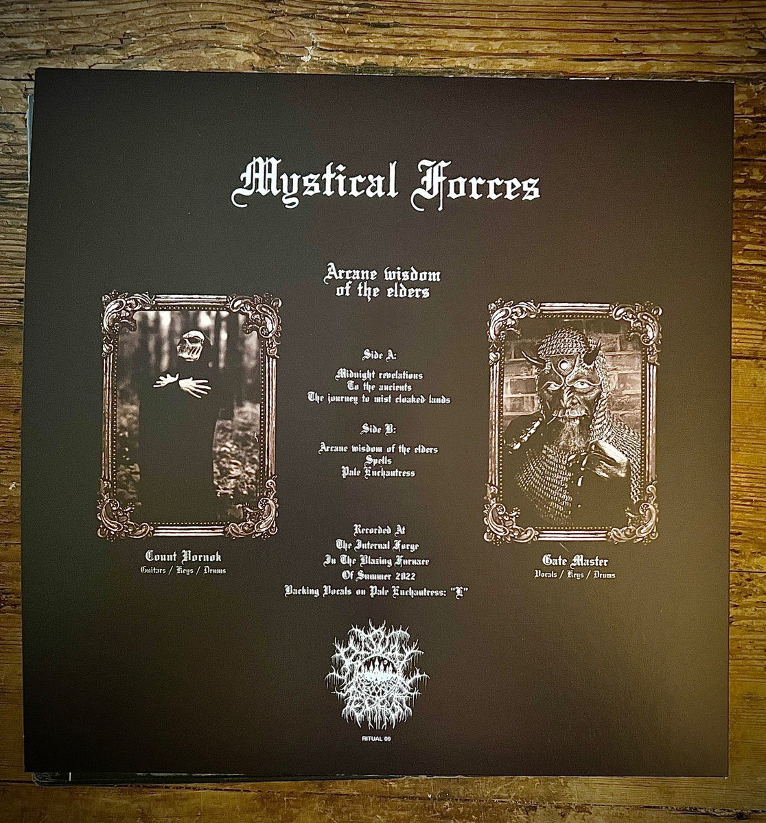 MYSTICAL FORCES "Arcane Wisdom Of The Elders" | Ritual Terror Records