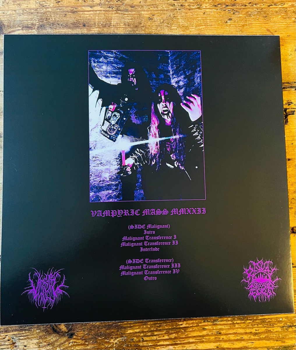 VAMPYRIC MASS.. Malignant Transference. | Ritual Terror Records